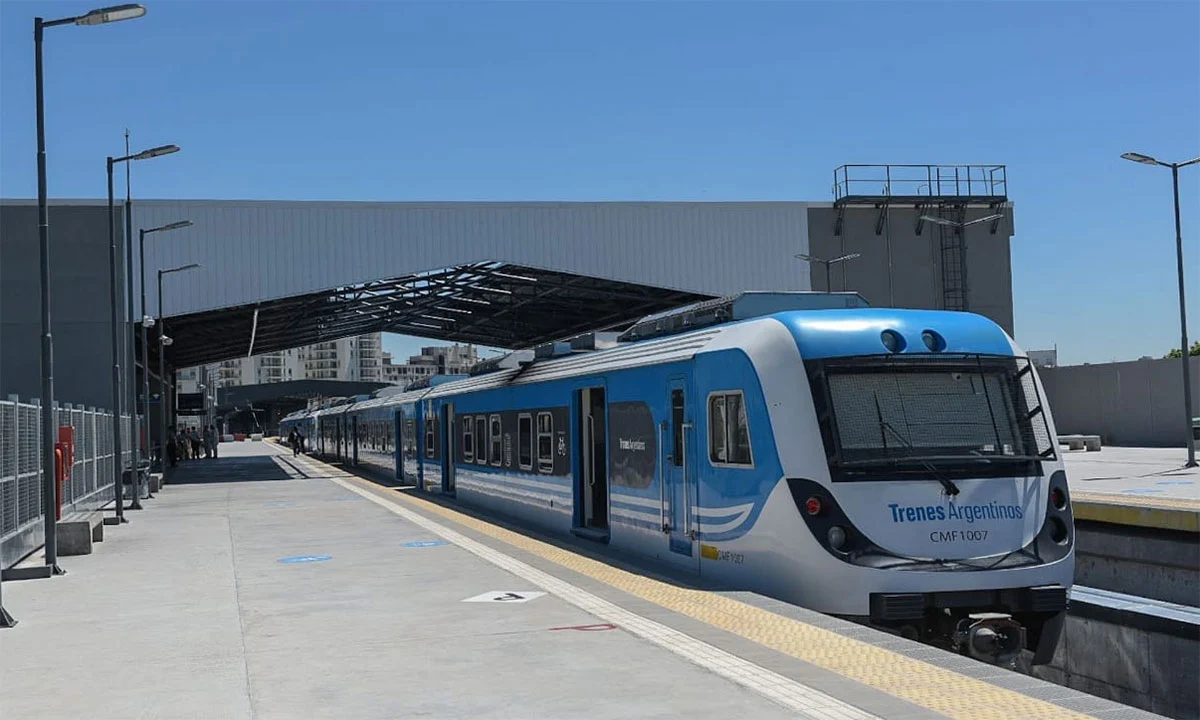 Recorrido y ramales del Tren Sarmiento